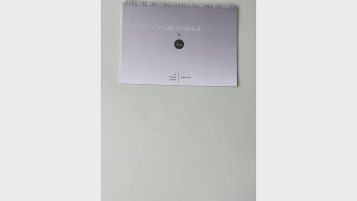 Weekly Dashboard Notepad - Cara Cara Orange - NEW PREMIUM VERSION – The Deso Project