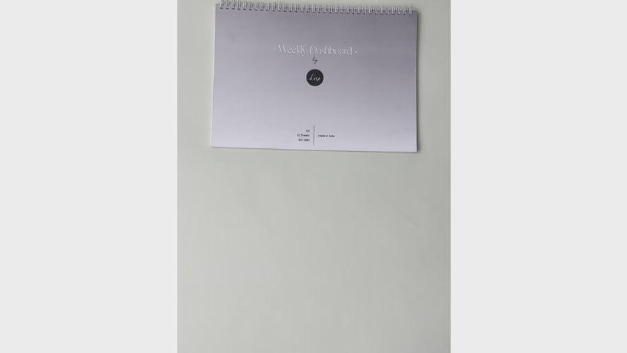 Weekly Dashboard Notepad - Cara Cara Orange - NEW PREMIUM VERSION – The Deso Project